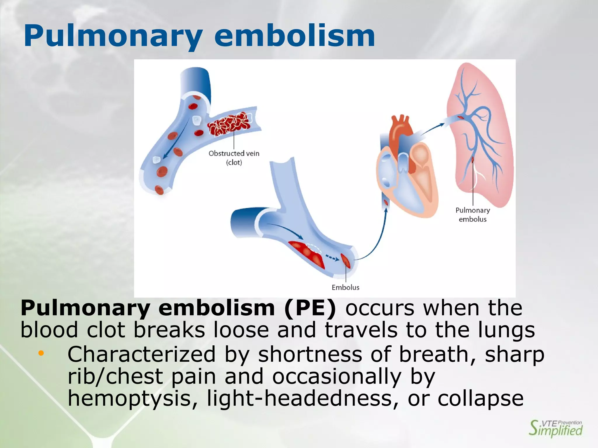 2 vte education for healthcare professionals | PPT