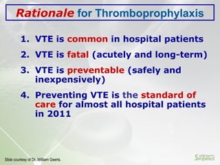 2 vte education for healthcare professionals | PPT