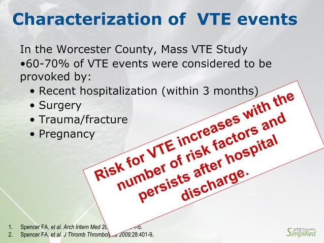 2 vte education for healthcare professionals | PPT