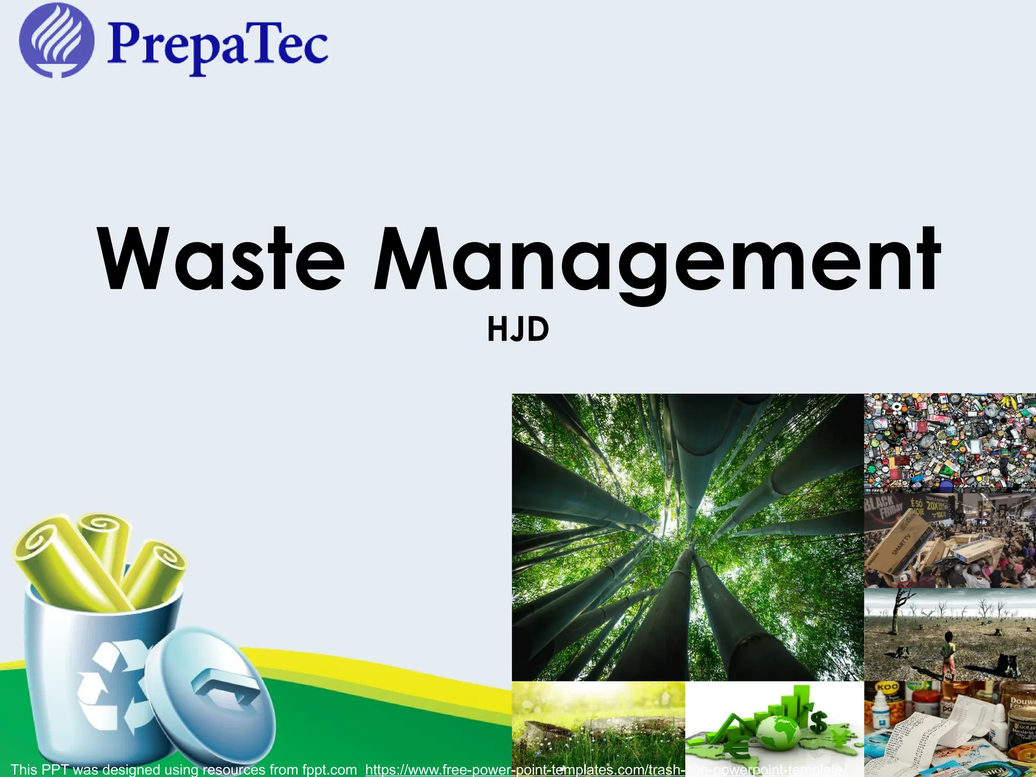Waste: definitions, classification and management | PPTX