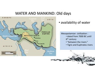 water supply and treatment | PPTX