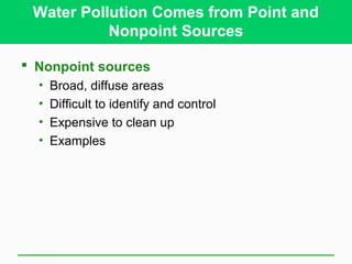 water pollution | PPT