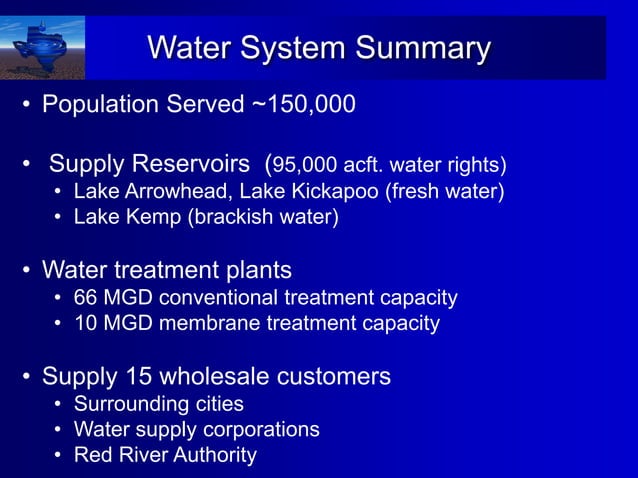 WATTS Conference- Direct Potable Reuse Project | PDF