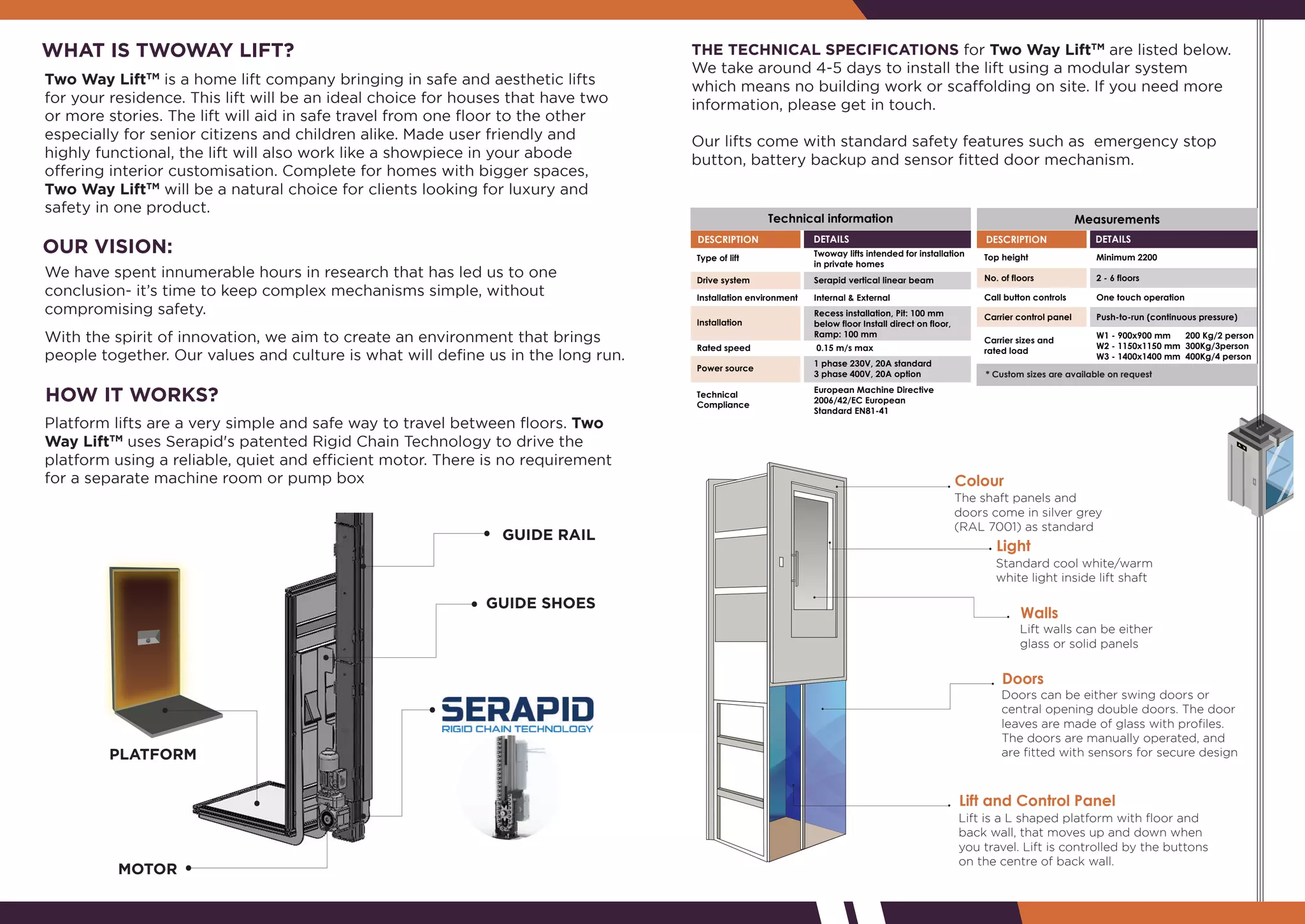 TwoWay Lifts_Digital Brochure | PDF | Home & Garden
