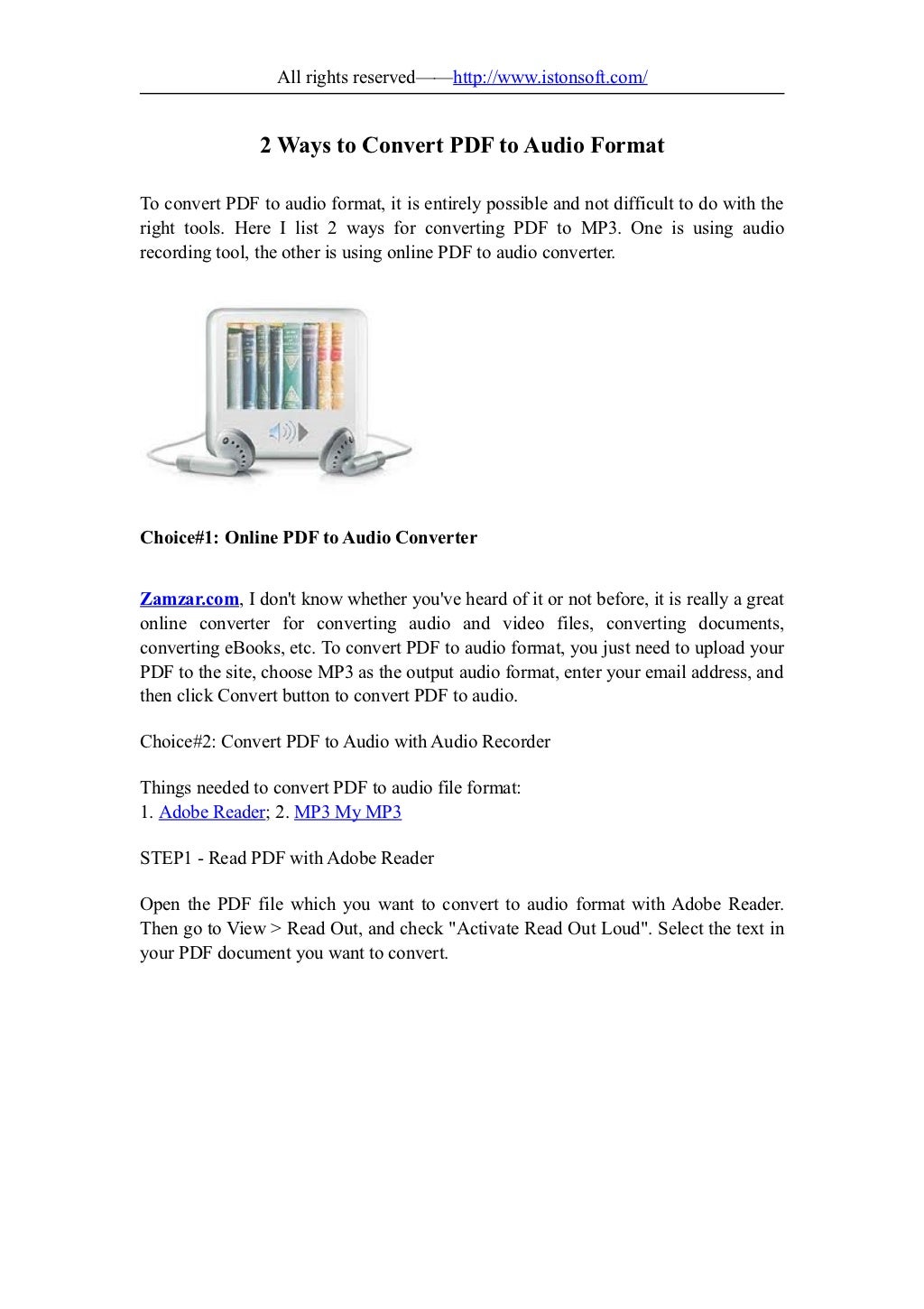 2 Ways To Convert Pdf To Audio Format 2-ways-to-convert-pdf-to-audio-format