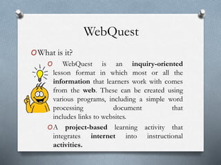 webquest | PPT