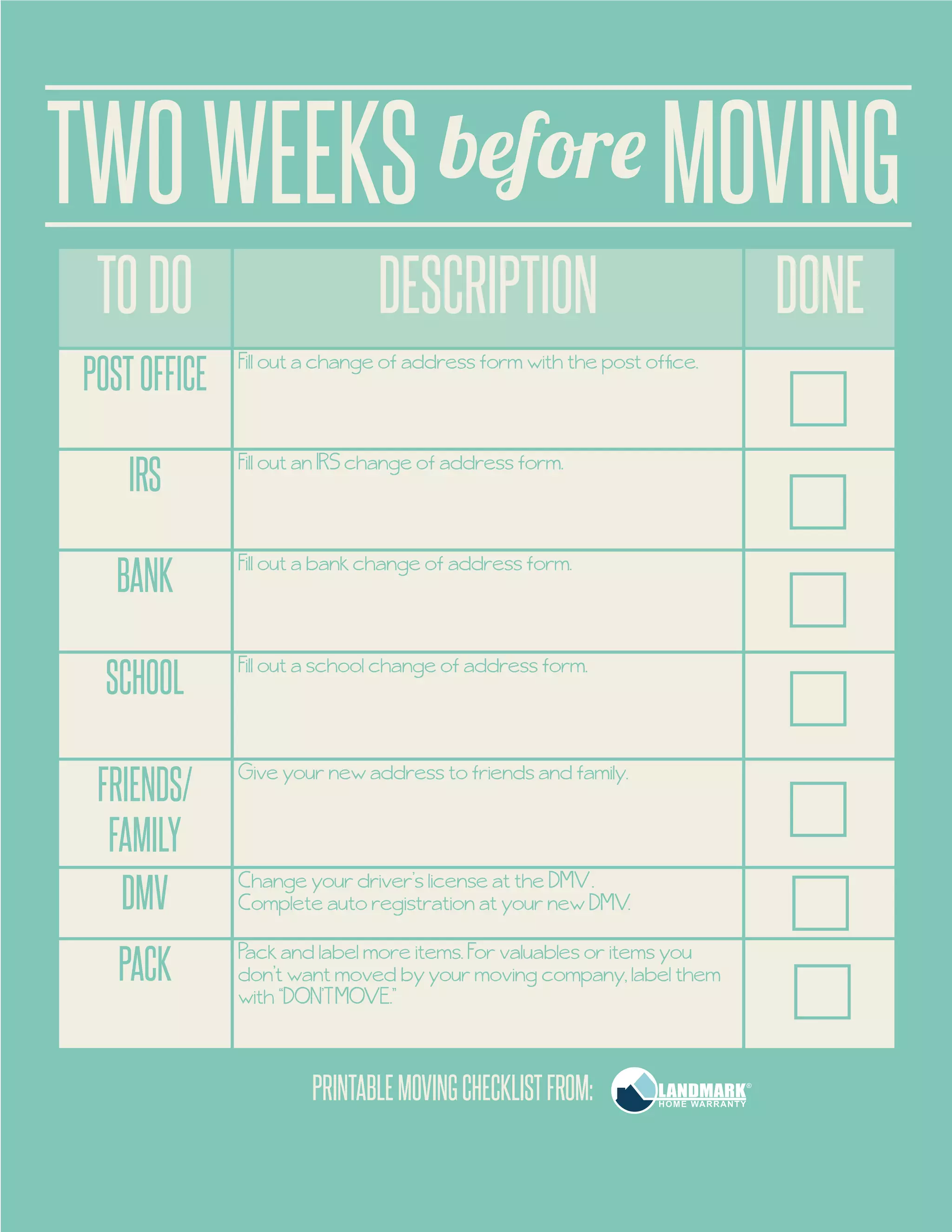 Two Weeks before Moving | PDF