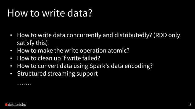 Apache Spark Data Source V2 with Wenchen Fan and Gengliang Wang | PPT