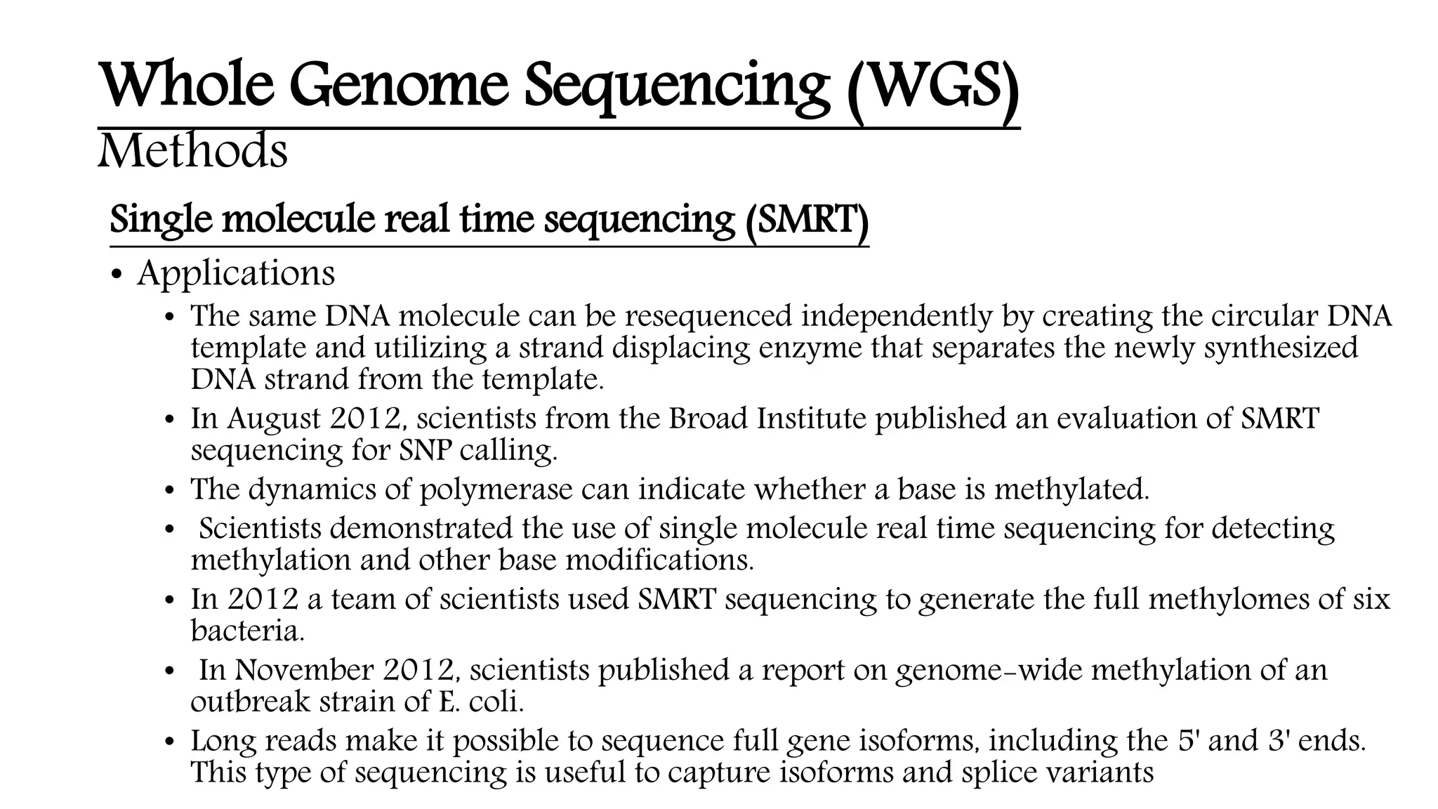 2 whole genome sequencing and analysis | PPTX