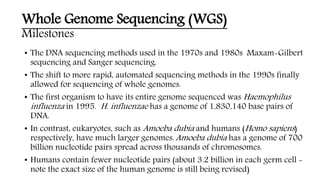 2 whole genome sequencing and analysis | PPTX