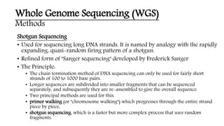 2 whole genome sequencing and analysis | PPTX
