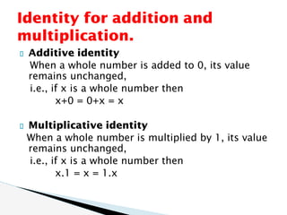 2 Whole Numbers 1.pptx. for class 6 six. | PDF