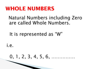 2 Whole Numbers 1.pptx. for class 6 six. | PDF