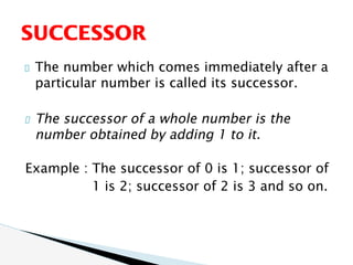 2 Whole Numbers 1.pptx. for class 6 six. | PDF