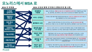 클라우드 네이티브 IT를 위한 4가지 요소와 상관관계 - DevOps, CI/CD, Container, 그리고 MSA | PDF
