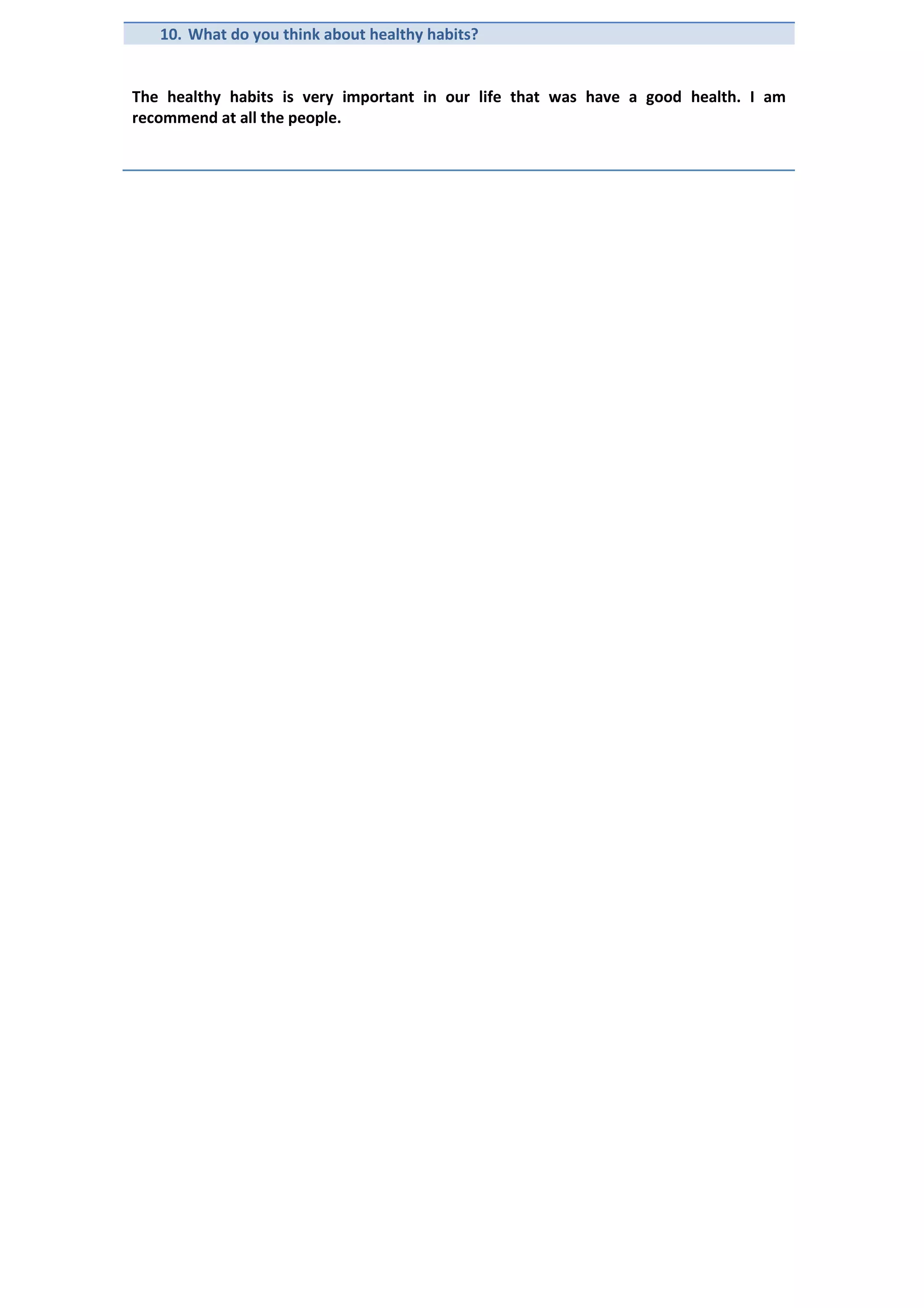 2 worksheet healthy habits (3) | DOCX