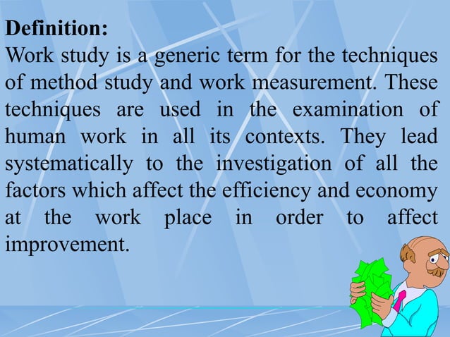 (WORKSTUDY AND ERGONOMICS) Lecture 2 | PDF
