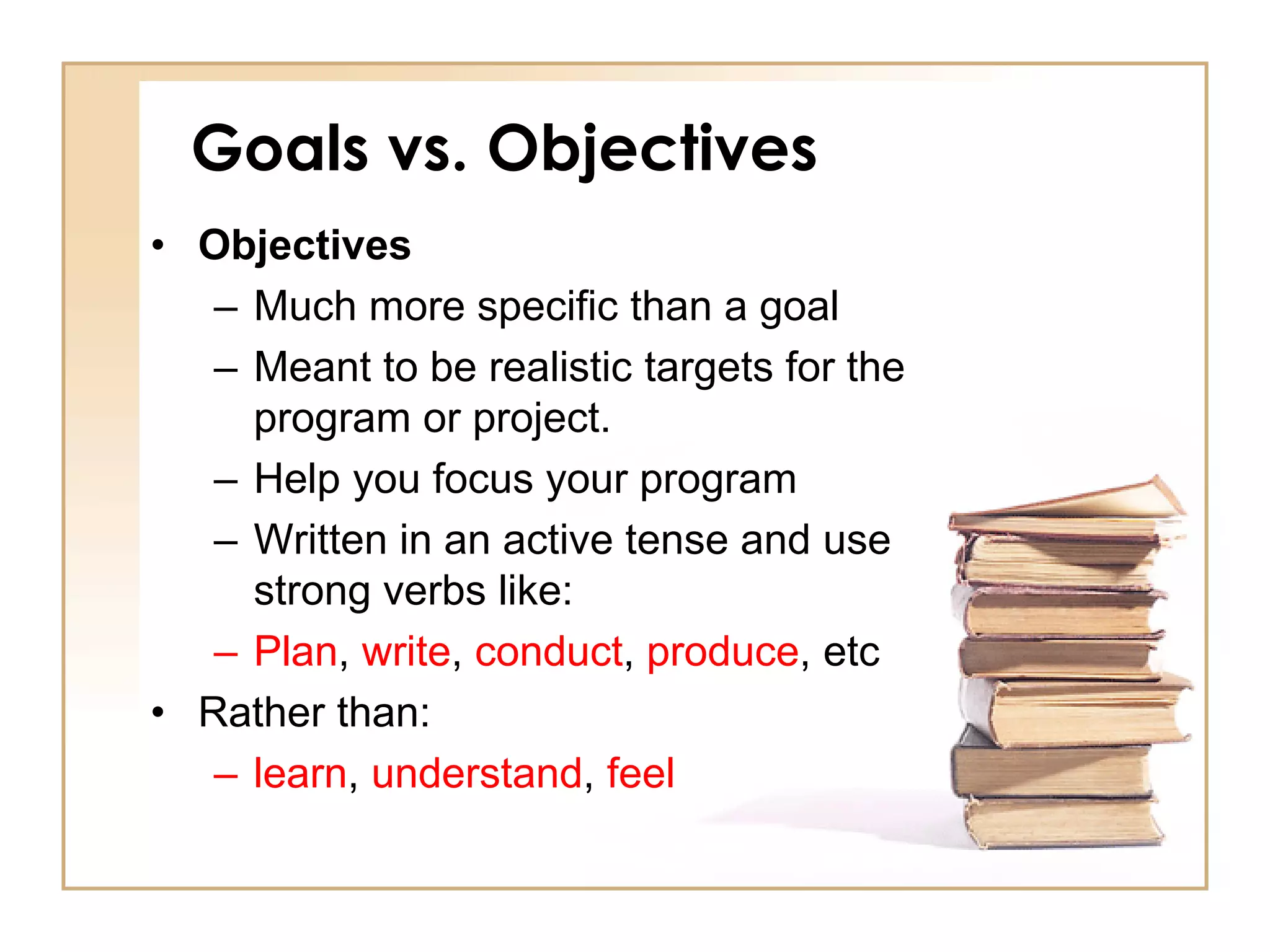 2 Writing Behavioral Objectives Taxonomy of educational objectives (2 ...
