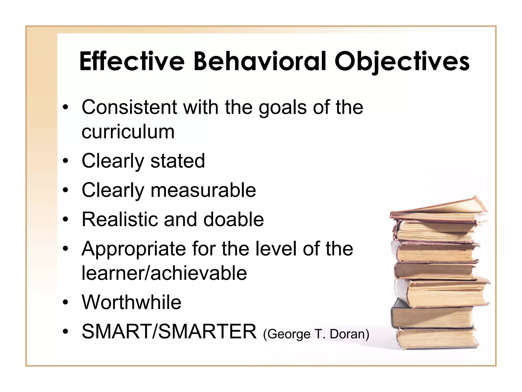 2 Writing Behavioral Objectives Taxonomy of educational objectives (2).pdf | Educational ...