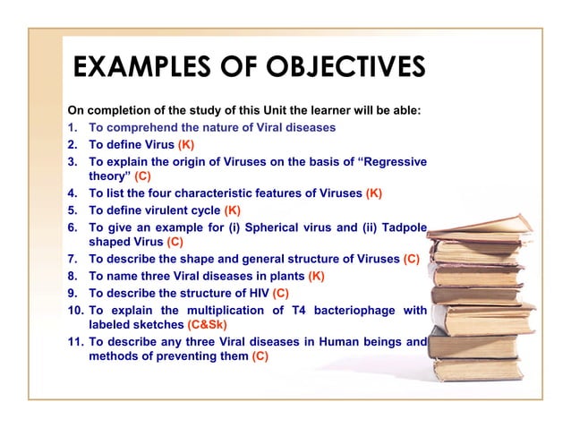 2 Writing Behavioral Objectives Taxonomy of educational objectives (2 ...