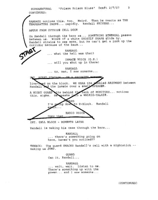 Script Sides Casting