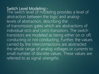 2 x4 decoder using switch level(Alok singh kanpur) | PPTX