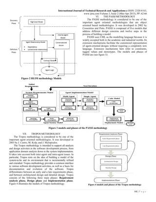 STUDY OF AGENT ASSISTED METHODOLOGIES FOR DEVELOPMENT OF A SYSTEM | PDF