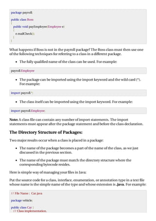 Java packages | PDF