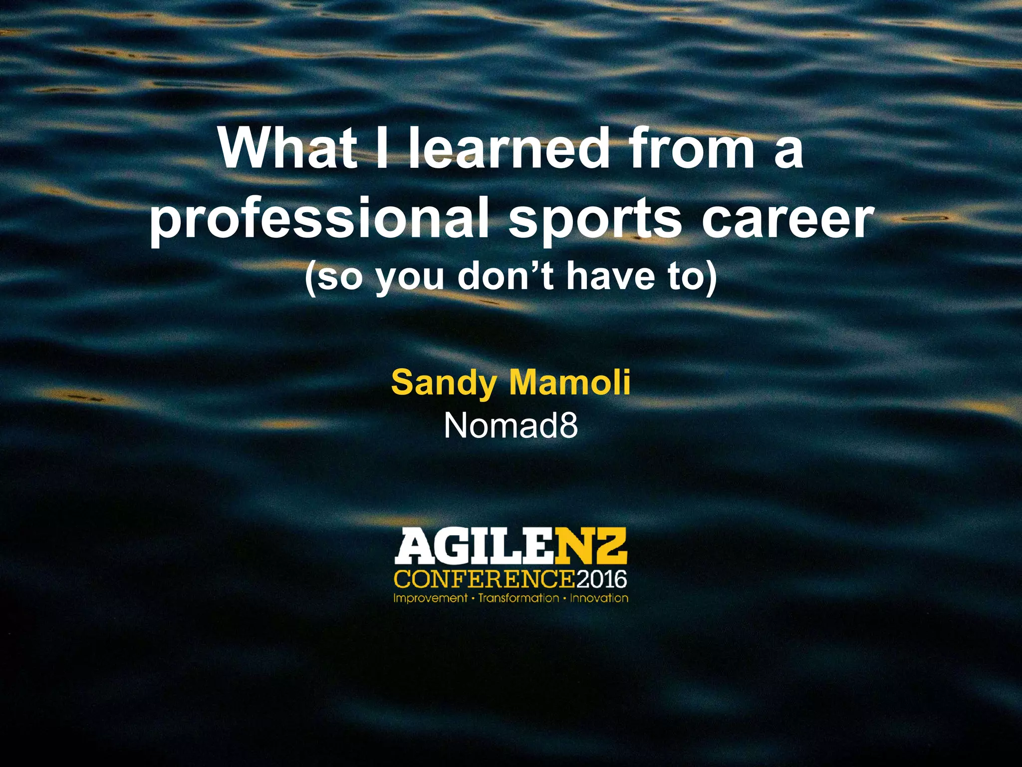 Sandy Mamoli (Nomad8) | PPTX