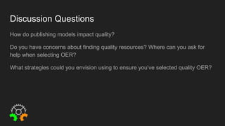 OER Module 3 - Locating OER | PPT