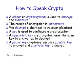 Cryptography | PPTX