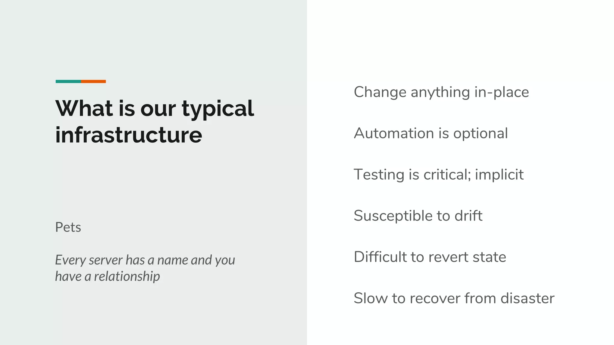 Immutable infrastructure | PPTX