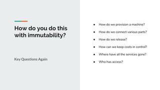 Immutable infrastructure | PPTX