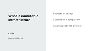 Immutable infrastructure | PPTX