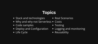 2 years with python and serverless | PPT