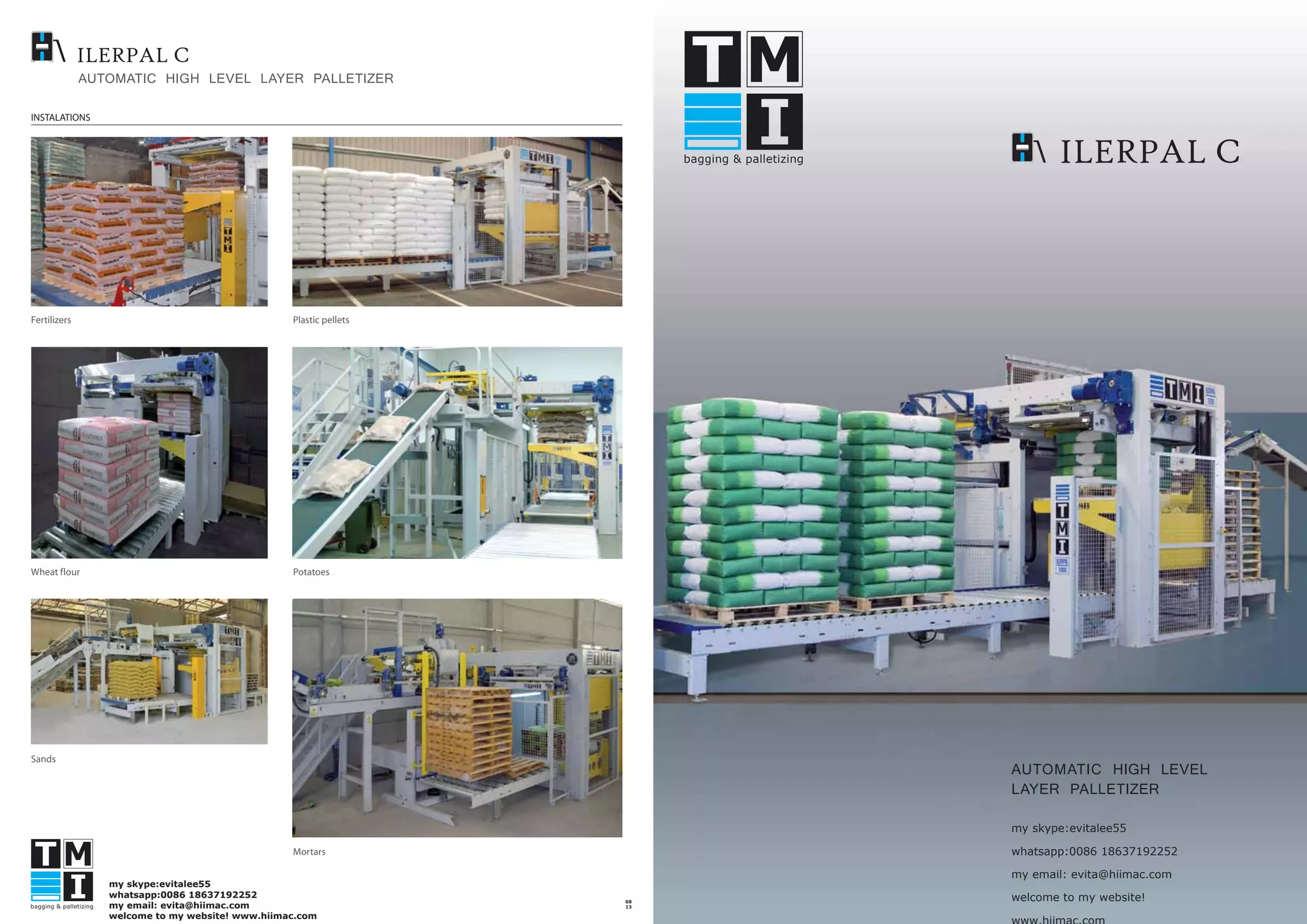 Automatic high level layer palletizer | PDF