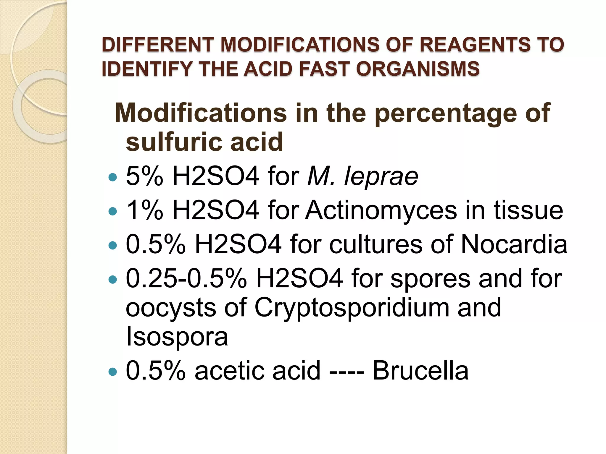 Ziehl-Neelsen n stain / Acid fast stain | PPTX