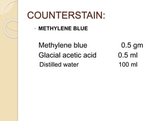 Ziehl-Neelsen n stain / Acid fast stain | PPTX