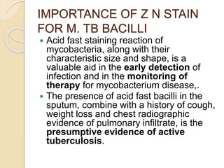 Ziehl-Neelsen n stain / Acid fast stain | PPTX