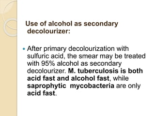 Ziehl-Neelsen n stain / Acid fast stain | PPTX