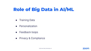 AI/ML Infra Meetup | Big Data and AI, Zoom Developers | PDF | Technology & Computing