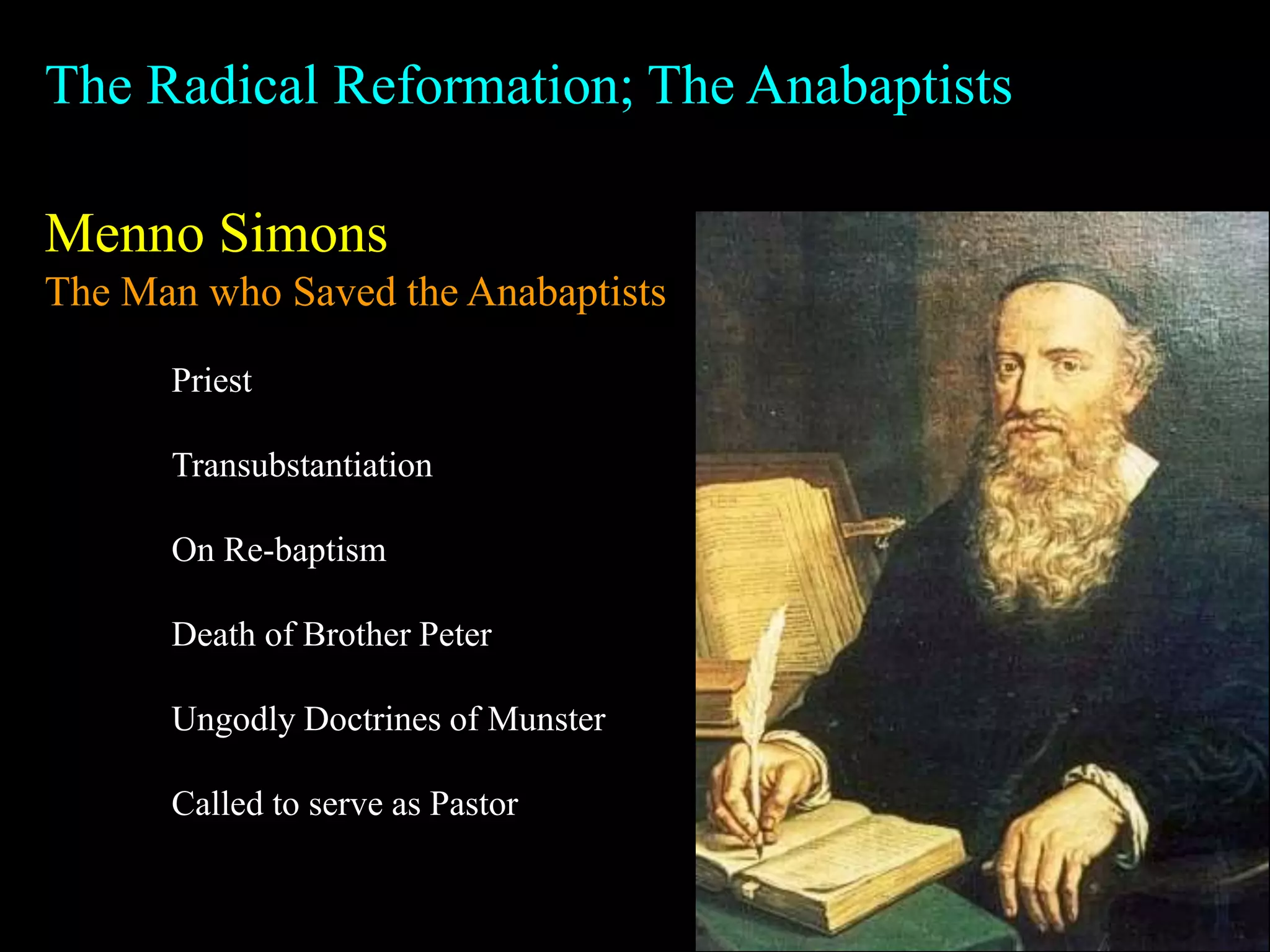 2 zwingli anabaptist henry | PPTX