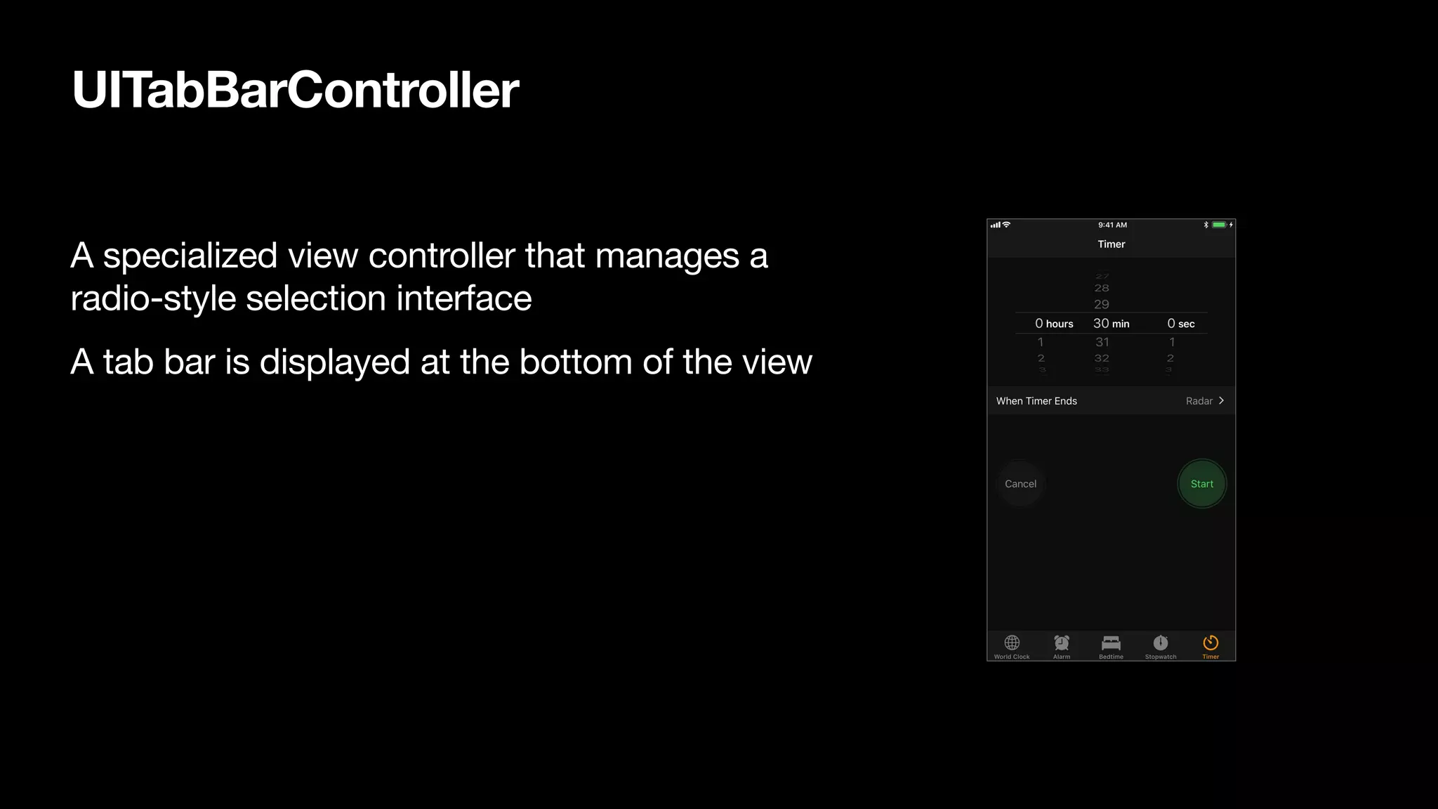 Tab bar controllers | PPT