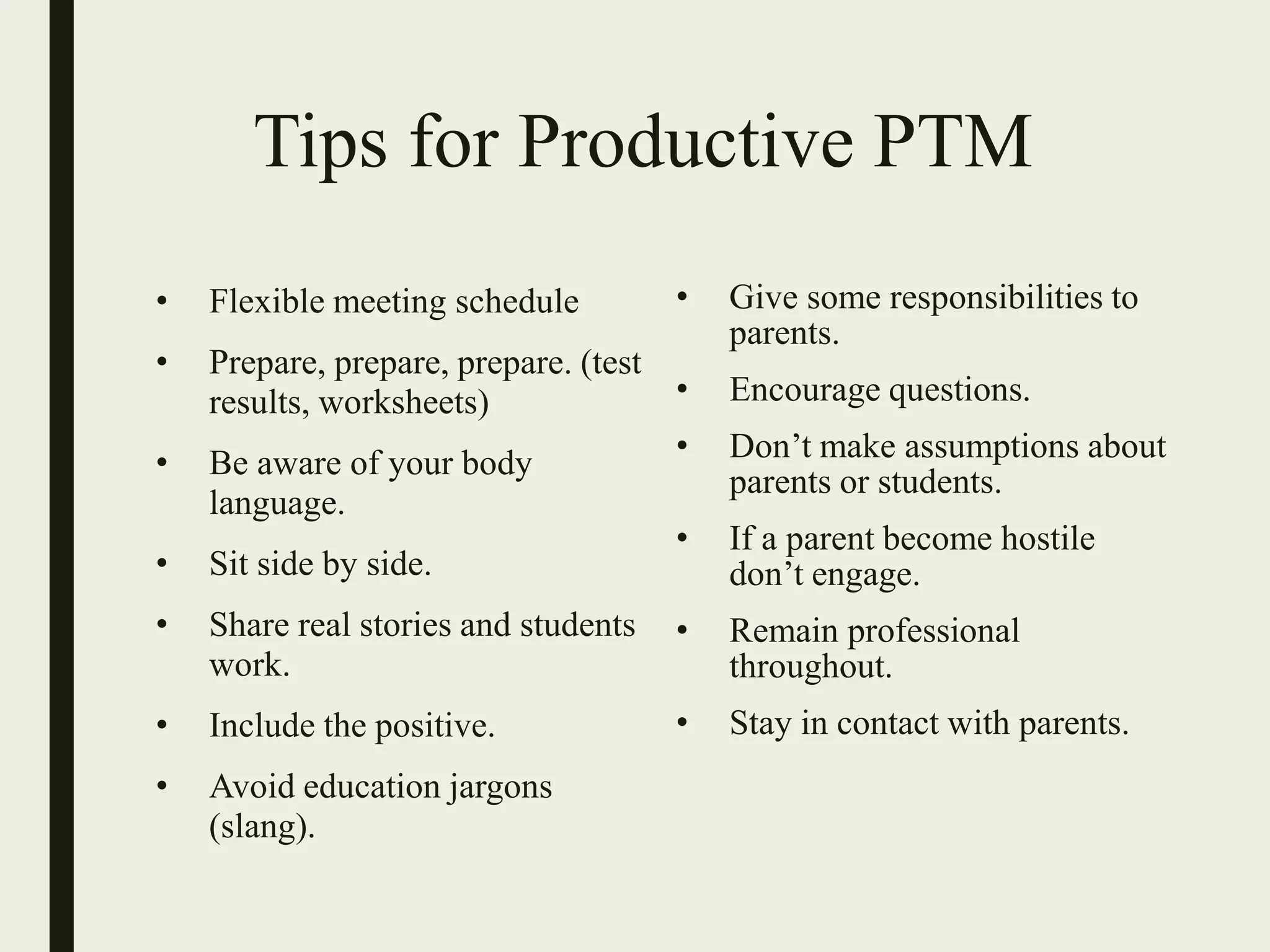 3 09-2020 PTM (Parents Teacher meeting) | PPTX