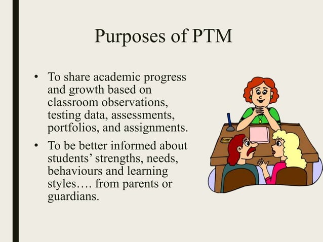 3 09-2020 PTM (Parents Teacher meeting) | PPTX | Parenting | Family and ...