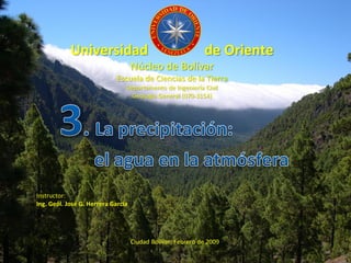 3. La precipitación | PDF