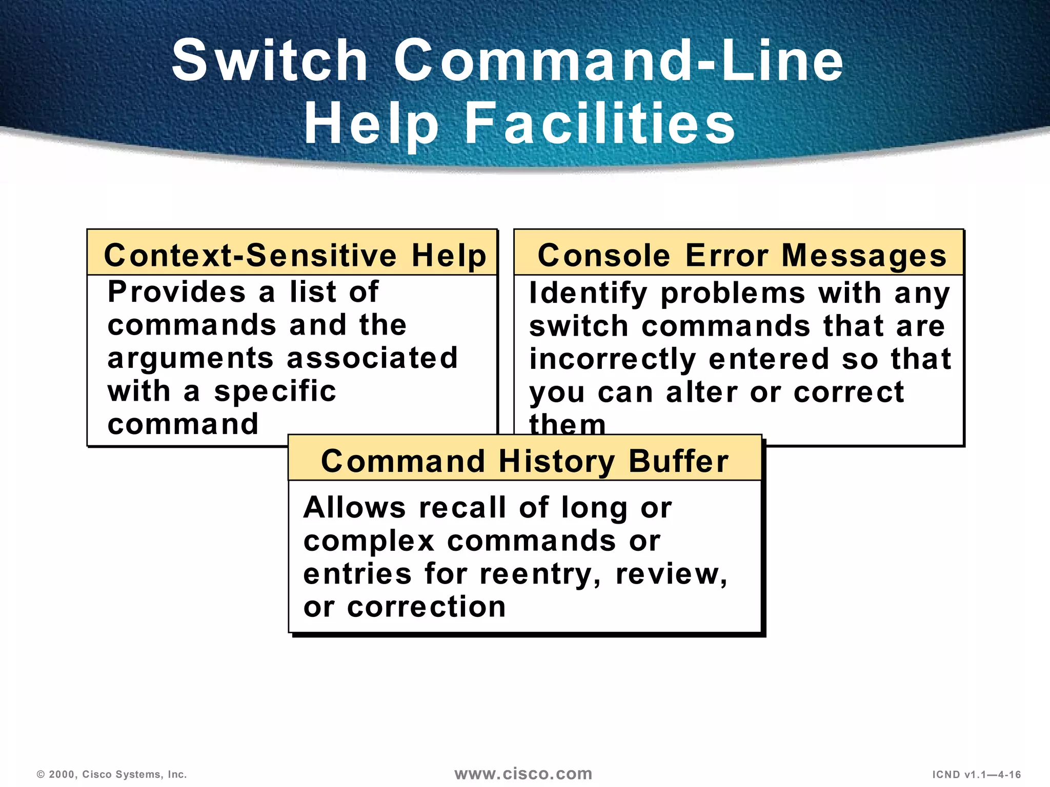 Operating And Configuring Cisco A Cisco Ios Device Ppt