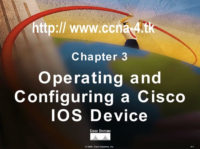 operating and configuring cisco a cisco IOS device | PPT