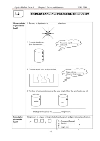 3.0 forces and pressure | PDF