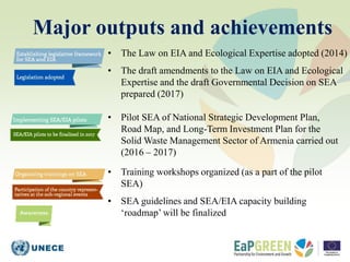 Session 3 - SEA and EIA activities overview by Tea Aulavuo and Martin ...